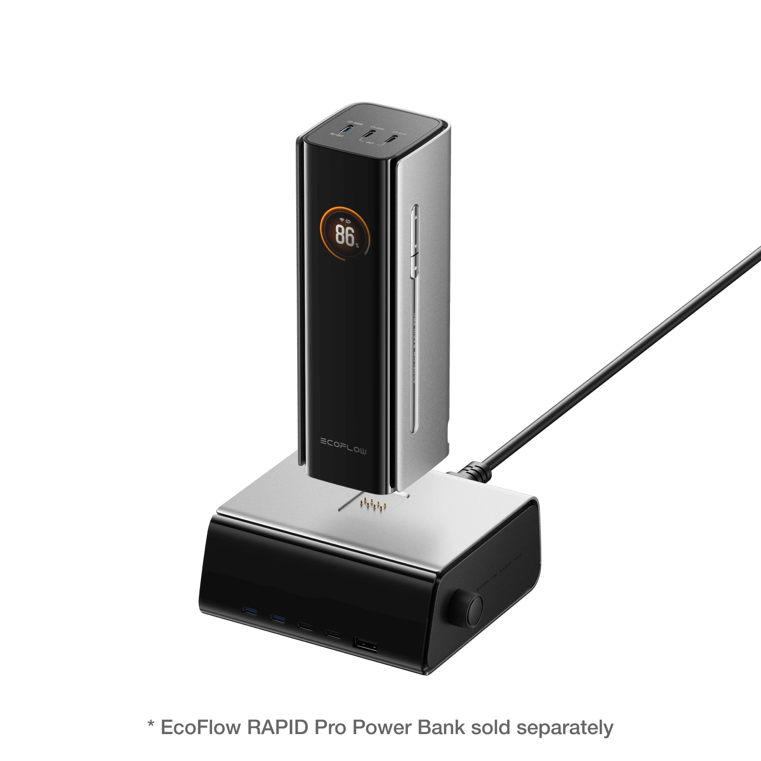 EcoFlow RAPID Pro Desktop Charger: 320W & 5 Ports | EU – EcoFlow Europe