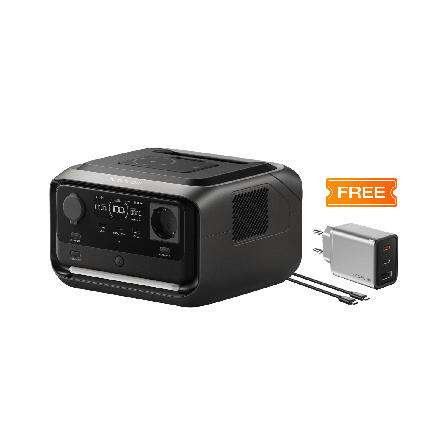 EcoFlow RIVER 3 Plus (Wireless) Portable Power Station – EcoFlow Europe